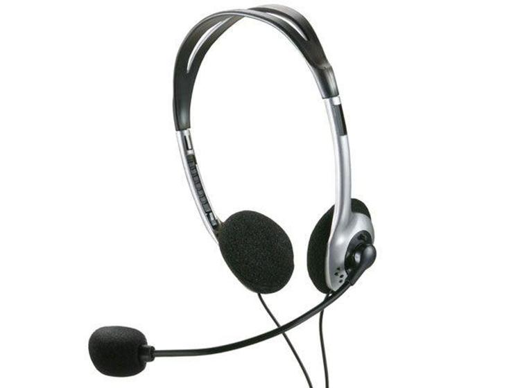 Headset Estéreo com Microfone - Multilaser PH002 - Headset com Fio ...