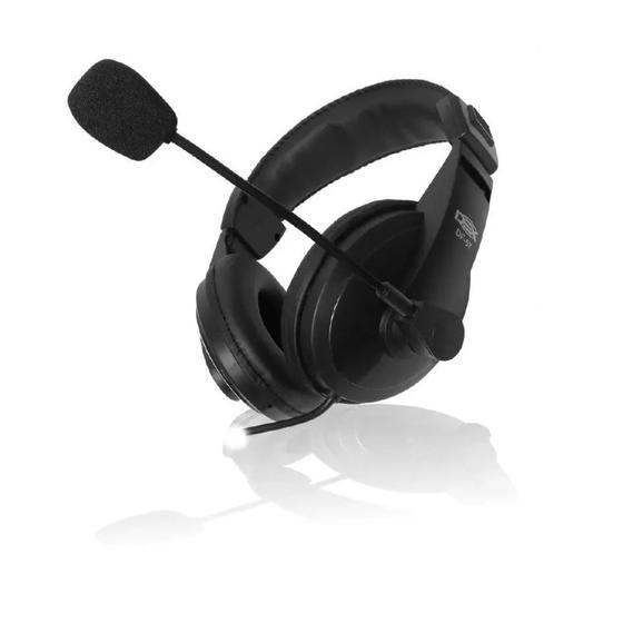 Headset Fone de Ouvido Gamer para Telemarketing Callcenter Usb Dex DF ...