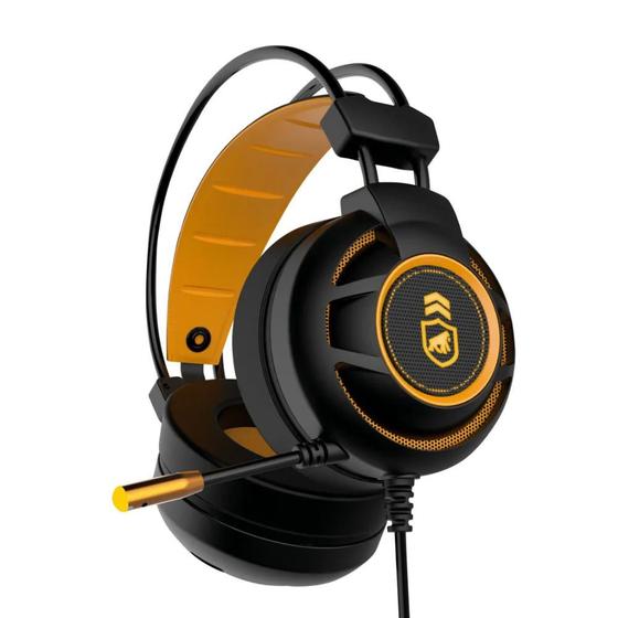 Headset Gamer Armor Preto com LED - Gshield - Gorila Shield - Headset ...