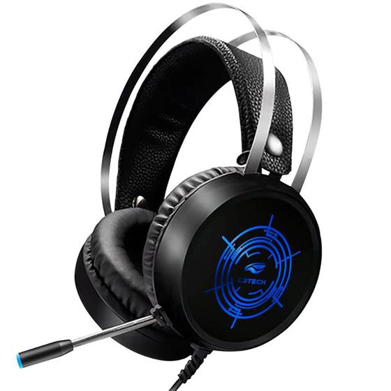 Headset Gamer C3 Tech Harrier II - RGB - com Microfone - USB - PH ...