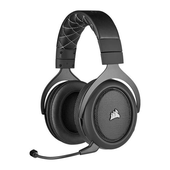 Headset Gamer Corsair HS70 Pro Wireless 7.1 Carbon Drivers 50mm, CA ...