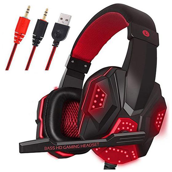 Headset Gamer Elogin com microfone e Led Modelo E-830 - Headset Gamer ...