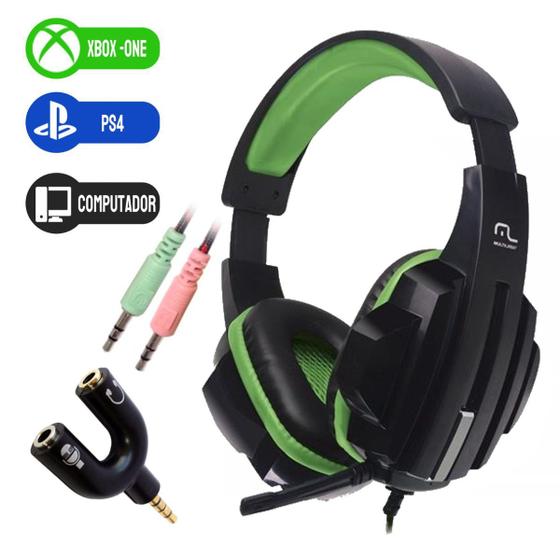 Headset Gamer Multilaser PH123 Fone com Microfone P/ Computador PC ...