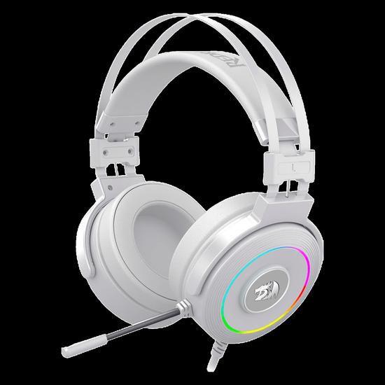Headset Gamer Redragon Lamia 2 H320W-RGB 7.1 Surround / USB / Suporte ...