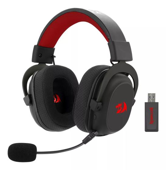 Headset Gamer Wireless Redragon Zeus Pro H510 7.1 Preto - Headset Gamer ...