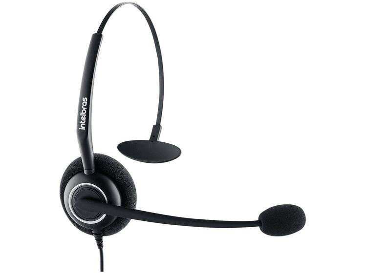 Headset Intelbras CHS 55 Preto - Headset com Fio - Magazine Luiza