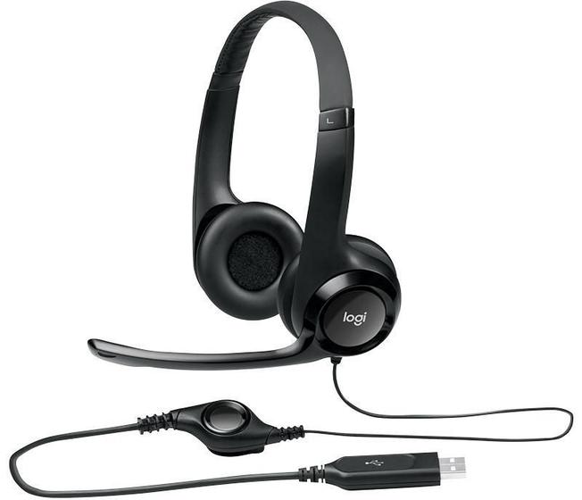 Headset Logitech H390 Call Centers - Headset - Magazine Luiza