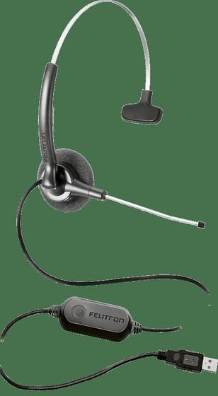 Headset USB Stile Compact Voip - Felitron - Headset com Fio - Magazine ...