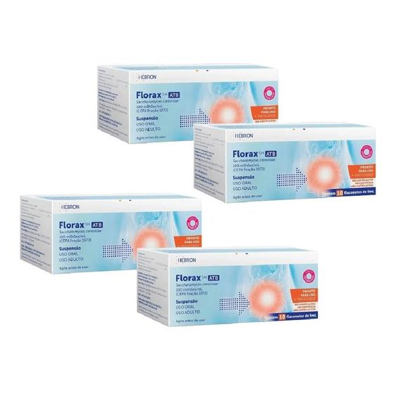 Hebron Florax SM ATB Framboesa Kit 4Cx De 10 Flaconetes Cada - Sementes ...