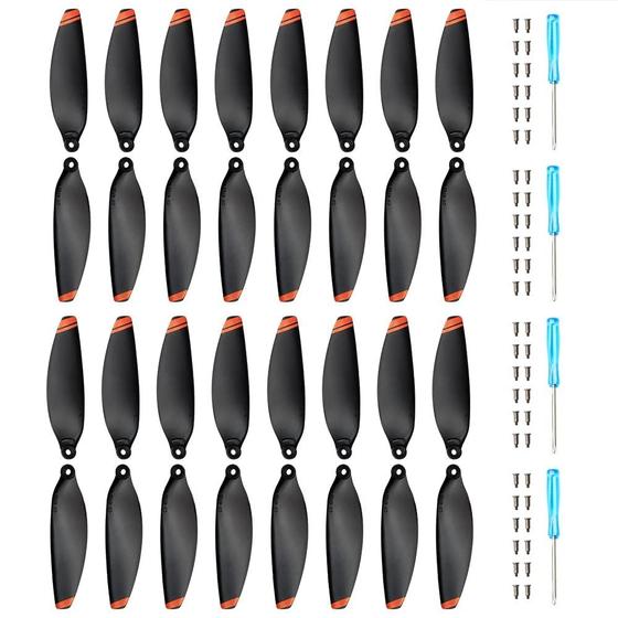 Helices para drone DJI Mini 2 Mini 4K 32 unidades laranja SIynhoo Drone Magazine Luiza