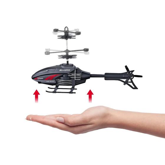 Helicóptero Black Bird Polibrinq com Sensor - Aviões e Helicópteros de ...
