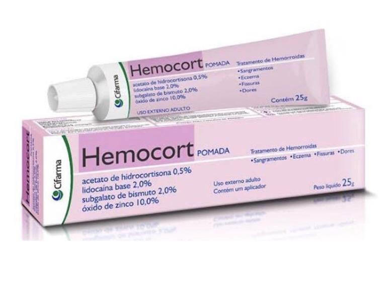 Hemocort Pomada 25g Para Hemorroidas, Fissuras, Sangramento - Cifarma ...