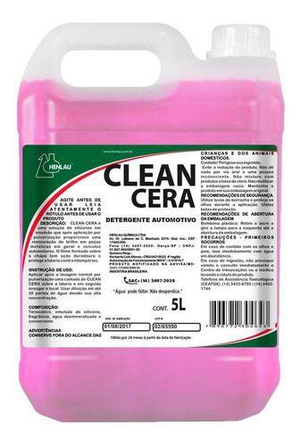 Henlau clean cera 5l - Cera Líquida - Magazine Luiza