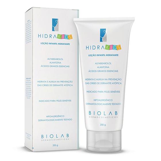 Hidra Kids Loção Hidratante Infantil 200g - Hidratante Corporal ...