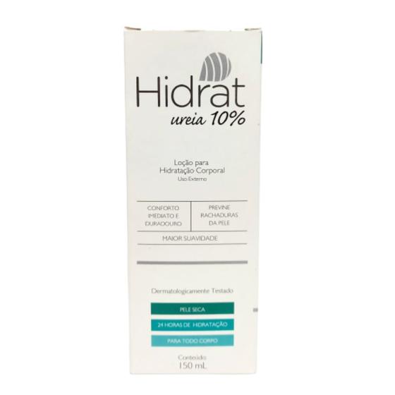 Hidrat Ureia 10% Loção Corporal Pele Seca - 150ml - Hidratante Corporal ...