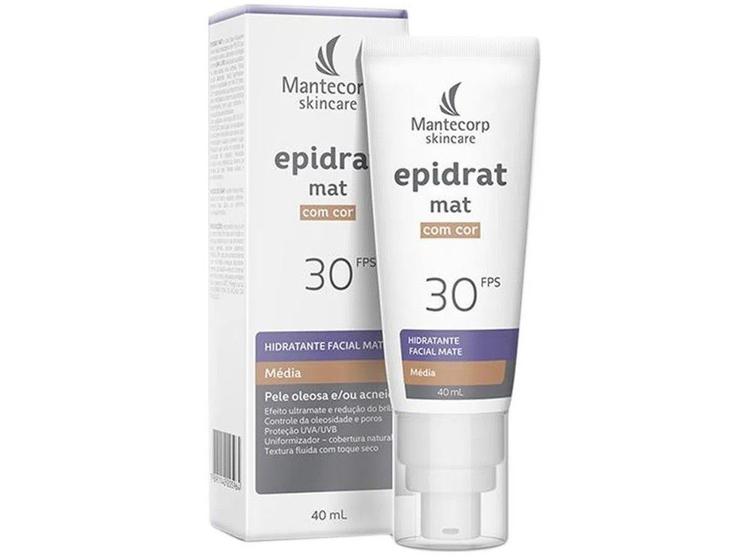 Hidratante Facial Mantecorp Epidrat Mat - 30 FPS 40ml - Hidratante ...