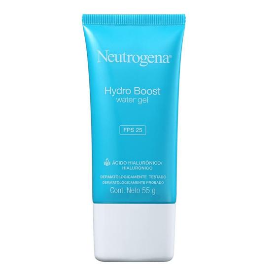 Hidratante Facial Neutrogena Hydro Boost FPS25 Ácido Hialurônico Water Gel 55g - Hidratante ...