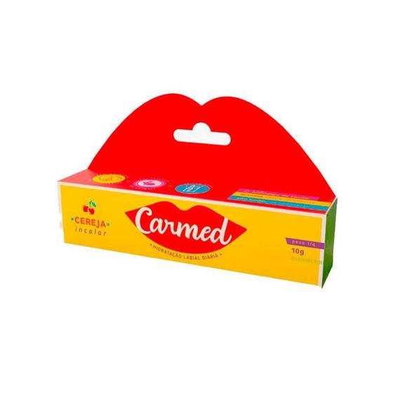 Hidratante Labial Carmed Cereja 10g - Protetor Labial - Magazine Luiza