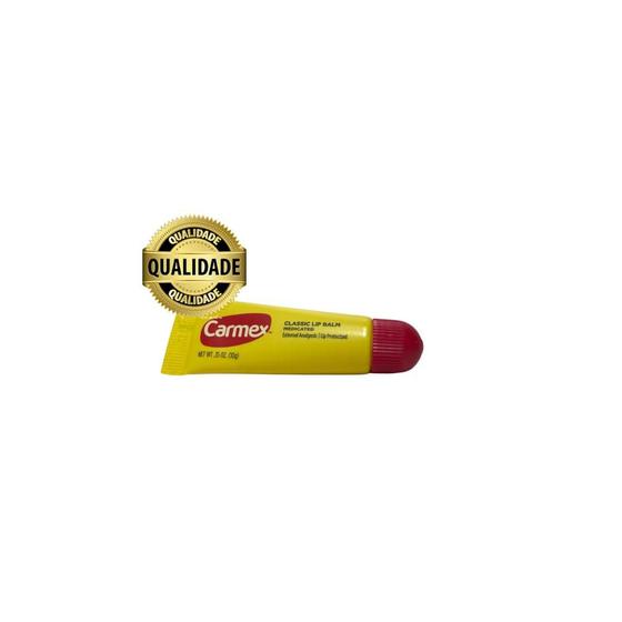 Hidratante Labial Carmex Lip Balm Tradicional Bisnaga Top - Lip Balm - Magazine Luiza