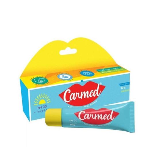 Hidratante Protetor Solar Labial Fps 30 Carmed Uvb Gel - Protetor ...