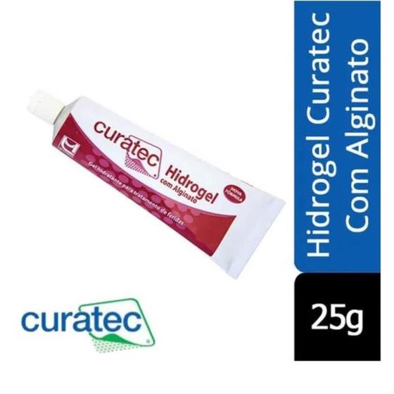 Hidrogel Com Alginato 25g Pomada Curativo Para Escaras Curatec ... Hidrogel Com Alginato 25g Pomada Curativo Para Escaras Curatec ...