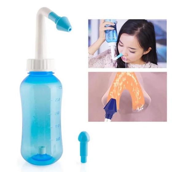 Higienizador Limpador Nasal 300ml De Nariz Infantil Adulto Sinusite ...