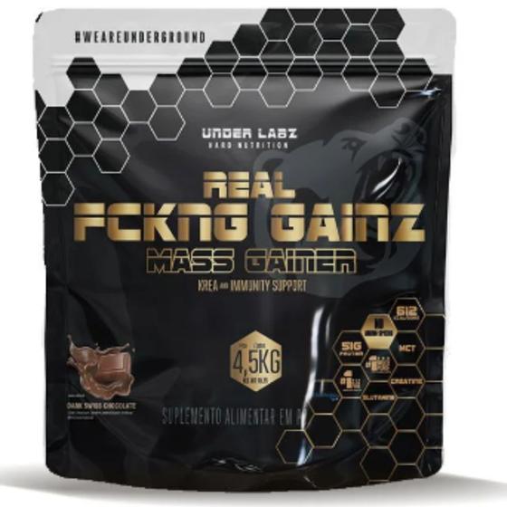 Hiper Calórico Under Labz Real Fckng Gainz Mass 4,5kg - Hipercalórico ...