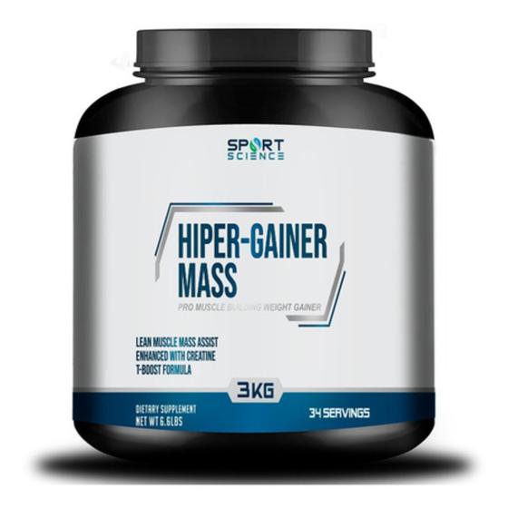Hipercalórico Em Pó Hiper Gainer Mass 3 KG - Sport Science ...