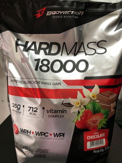 Hipercalórico Hard Mass 18000 - Bodyaction - Hipercalórico / Massa ...