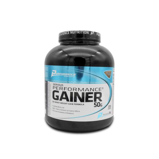 Hipercalórico (Massa) Serious Gainer - 50g de Proteína - Performance ...