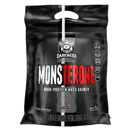 Hipercalórico Monsterone Darkness (3000g) Integralmedica ...