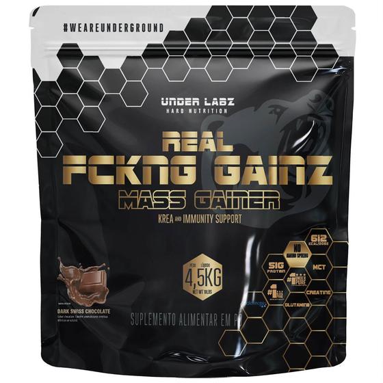 Hipercalórico Under Labz Real Fckng Gainz Mass 4,5kg - Hipercalórico ...