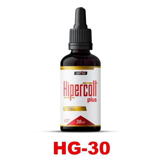 Hipercoll Plus Gotas Hipervita HG-30 - Vitaminas A-Z - Magazine Luiza