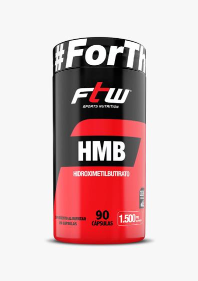 HMB Hidroximetilbutirato 500mg - 90 cps - FTW - Leucina - Magazine Luiza