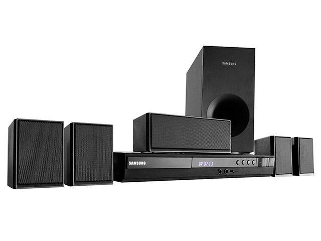 Home Theater DVD Samsung HT-E350K - 5.1 Canais 330W RMS Entrada HDMI e ...