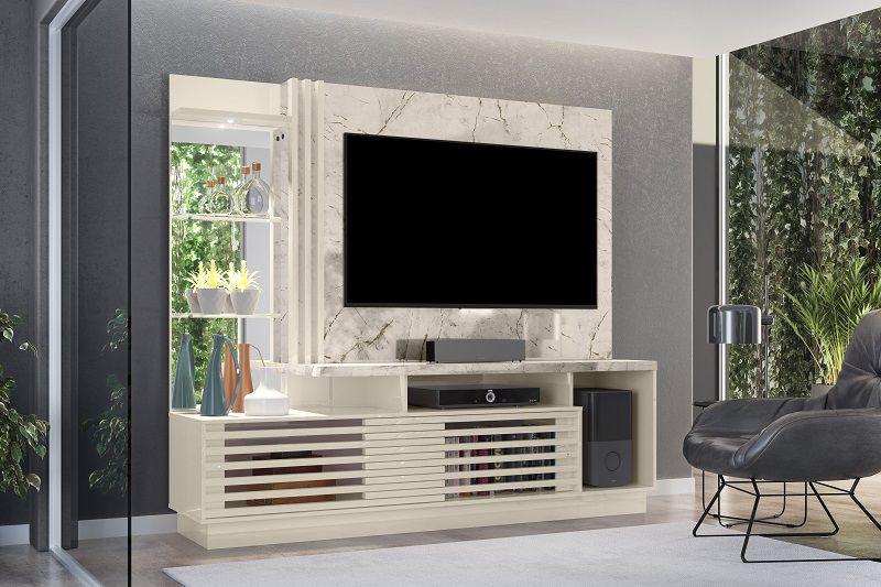 Home Theater Frizz Plus para TV de até 60 polegadas - CALACATA / OFF ...