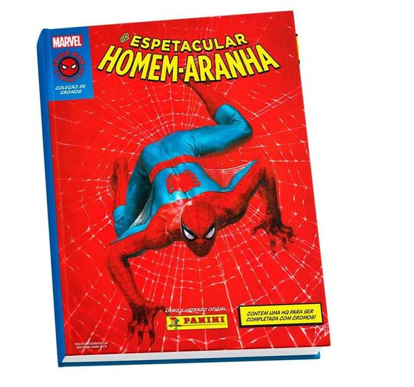 Homem-Aranha 60 Anos - Álbum Capa Dura - Panini - Álbum de Figurinhas - Magazine Luiza