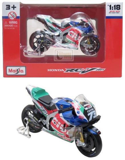 Honda RC213V 2021 - Alex Marquez 73 - LCR Honda Castrol Team - Moto GP - 1/18 - Maisto ...