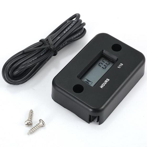 Horimetro Digital Para Motores Moto Carros Popa Estacionario - hour ...