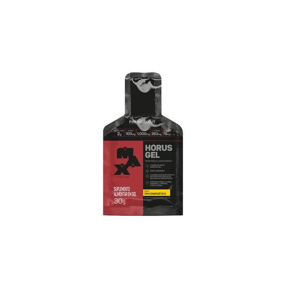 Hórus Gel Max Titanium (30g) Tipo Energético - Pré Treino - Magazine Luiza
