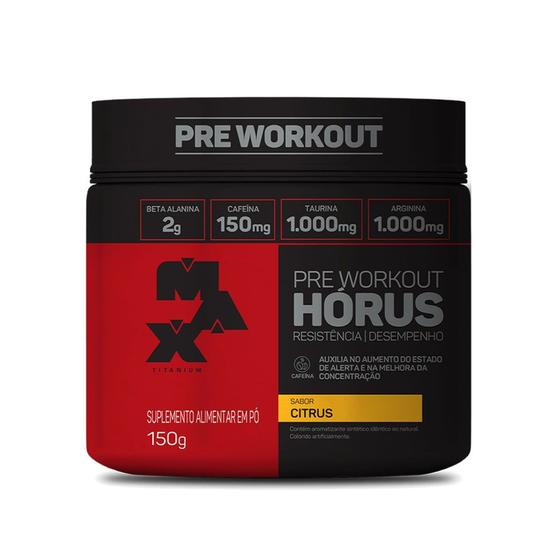 Hórus Pre Workout - Max Titanium - Pré Treino - Magazine Luiza