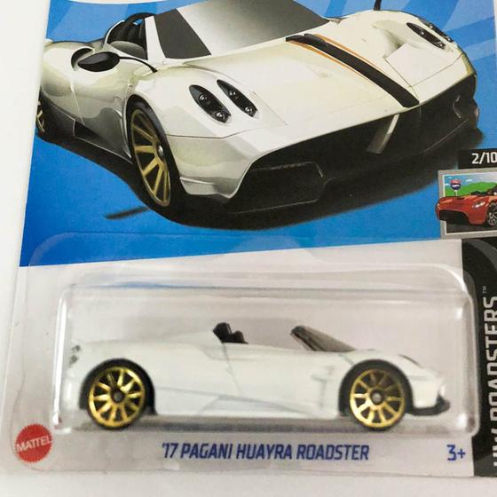 Hot Wheels 17 Pagani Huayra Roadster Hkh37 Carrinho De Brinquedo