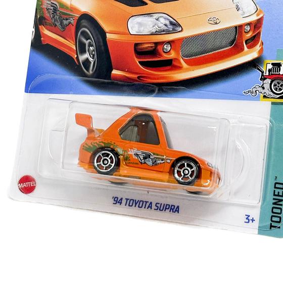 Hot Wheels - 94 Toyota Supra Tooned - HKG62 - Carrinho de Brinquedo ...