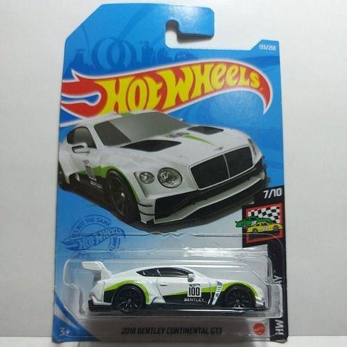 Hot Wheels Bentley Continental Gt3 2018 Hw Raceday 7/10 2021 - Carrinho ...