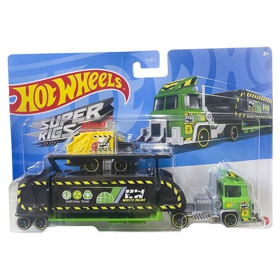 Hot Wheels Caminhão Super Rigs 1:64 - Mattel BDW51 - Caminhões, Motos e ...