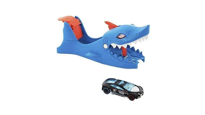 Hot Wheels City Lançador Nemesis Tubarão Shark GVF41 MATTEL ...