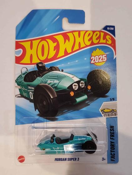 Hot Wheels Factory Fresh - Morgan Super 3 - Carrinho de Brinquedo ...