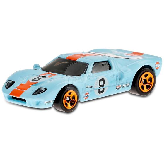 Hot Wheels - Ford GT-40 - Gulf - GHC55 - Carrinho de Brinquedo ...