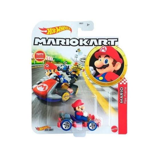 Hot Wheels Mario Kart Colecionável Gbg25 Mattel - Pistas de Brinquedo ...