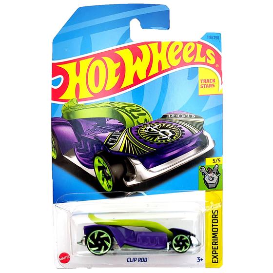 Hot Wheels Mattel Experimotors Clip Rod 2023 - Carrinho de Brinquedo ...